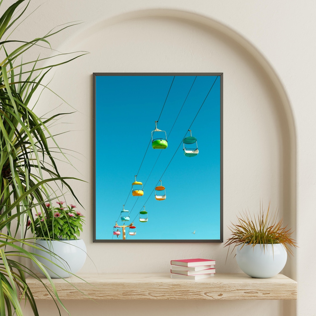 Santa Cruz Wall Art, Santa Cruz Poster, Santa Cruz Poster Print ...