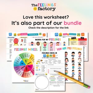 Feelings Vocabulary Poster: Social Emotional Learning Chart (instant ...