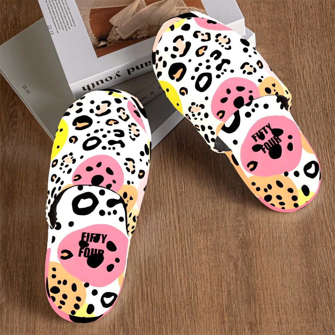 CHEETAH FLUF SLIPPERS - Etsy