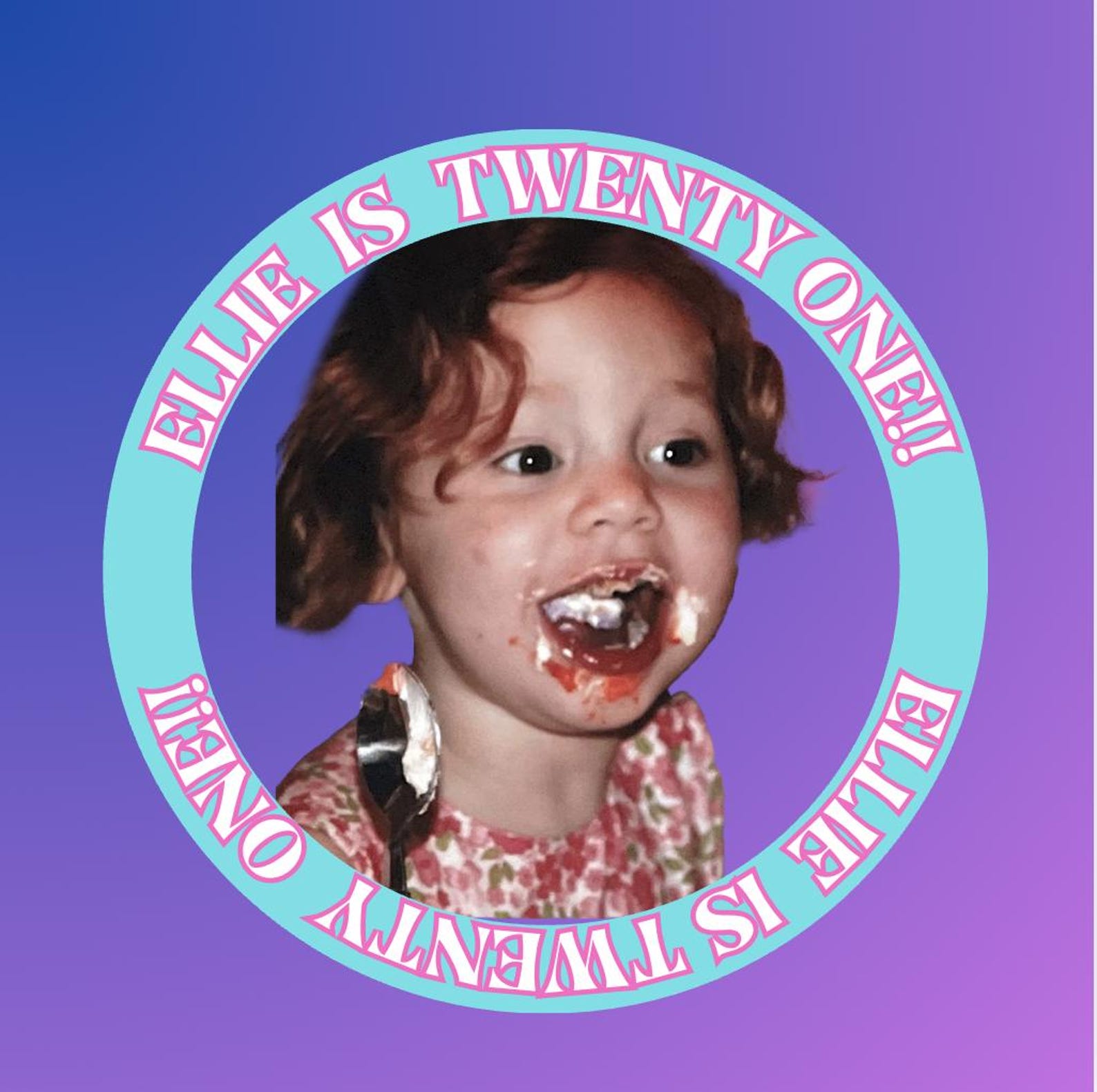 21st Birthday Stickers | Custom Party Stickers | Printable | Birthday ...