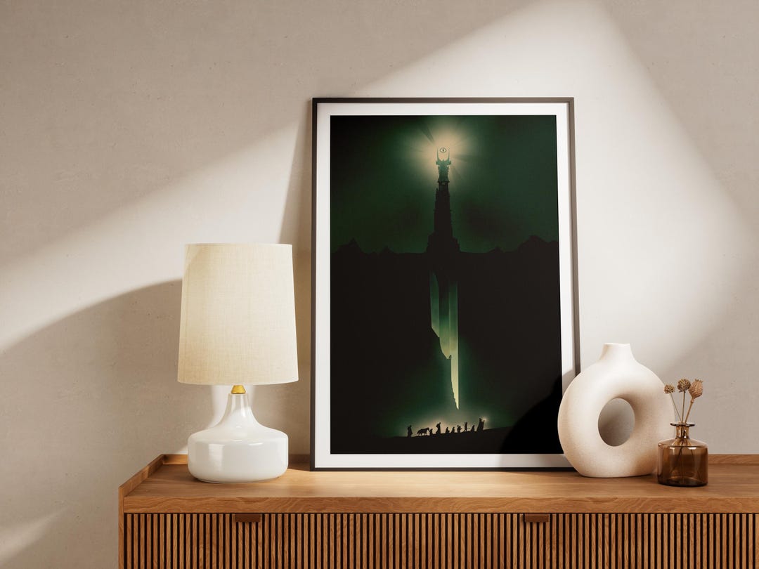 Lord of the Rings Poster Tile Art Room Decoration Lord of the Rings ...