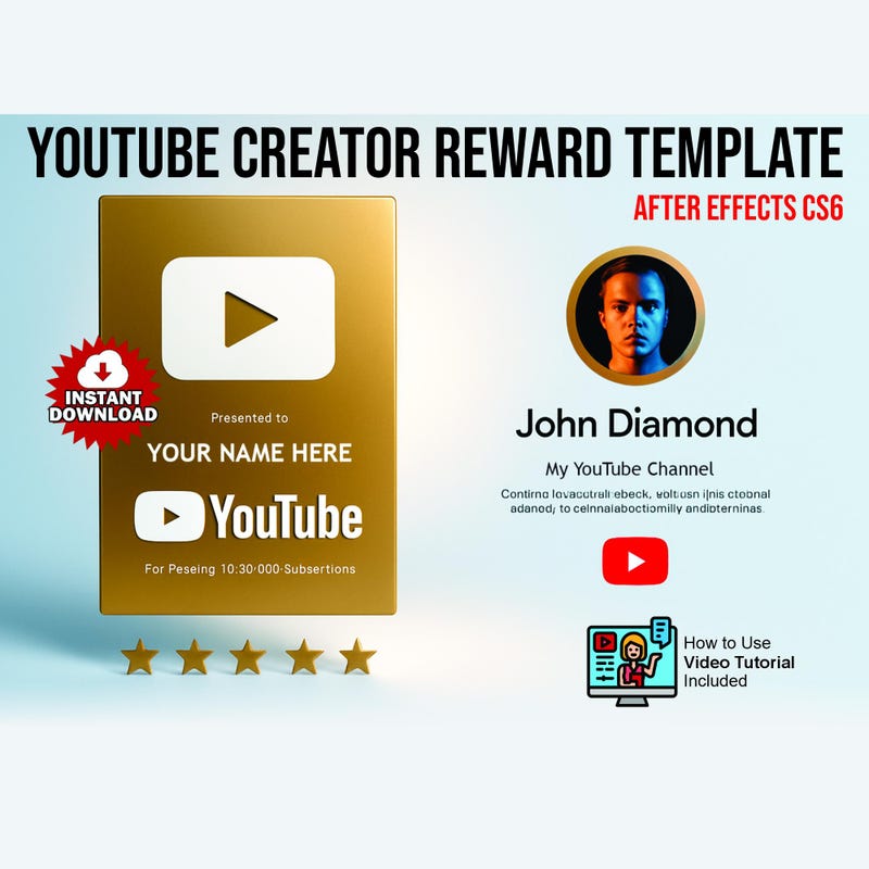 Youtube Subscriber Plaque - Etsy