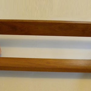 Vintage Scandinavian Library Teak Wood Book Shelf Stand, Teak Wood Book ...