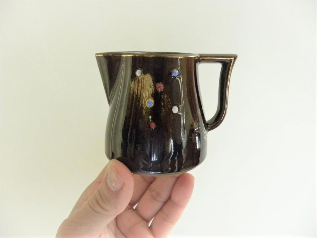 Japan Redware Measuring Cup Earthenware Pottery, Mid Century Stoneware ...