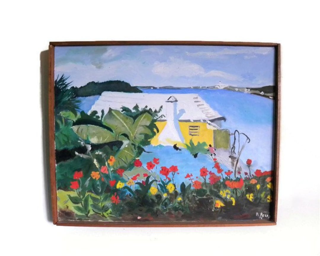Winslow Homer Flower Garden and Bungalow, Bermuda 1899, Original Oil ...