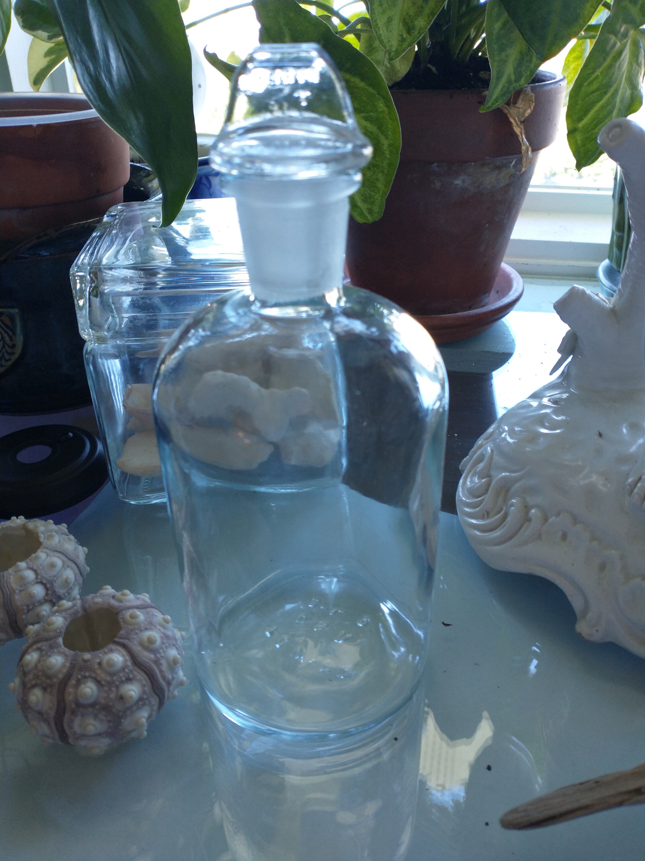 Vintage Pyrex Apothecary Jar: Medical Glass Bottle With Stopper - Etsy