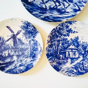 Antique Delft Blue Villeroy Boch Blue Flow Wall Plate, Pastoral Country ...