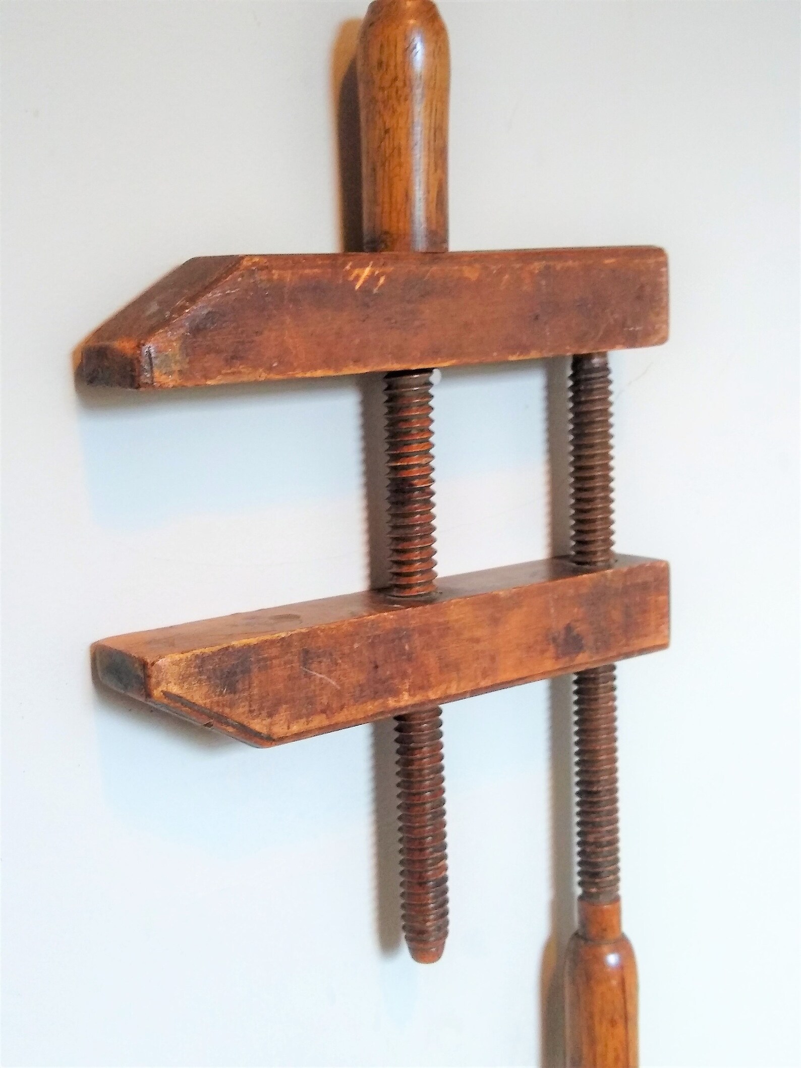 Antique Large Wood Clamp Wood C Clamp Primitive C Clamp | Etsy