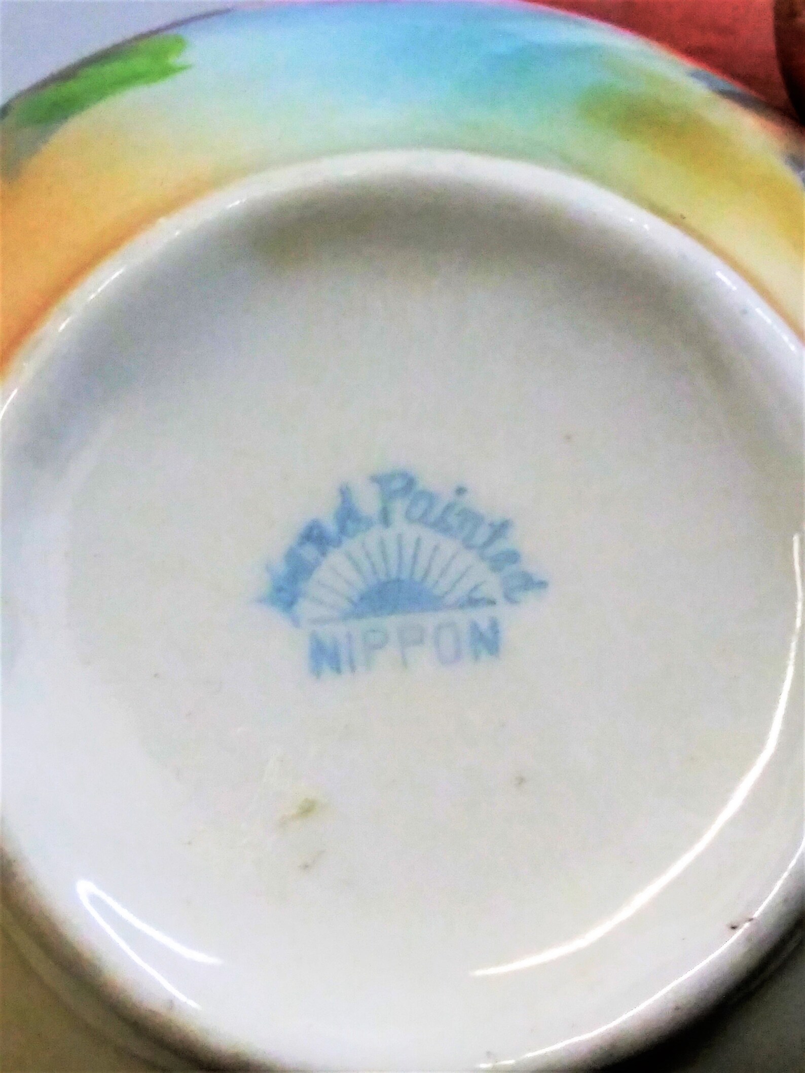 Nippon Teacups Set of 2 Hand Painted Tea Cups Japan Pink | Etsy