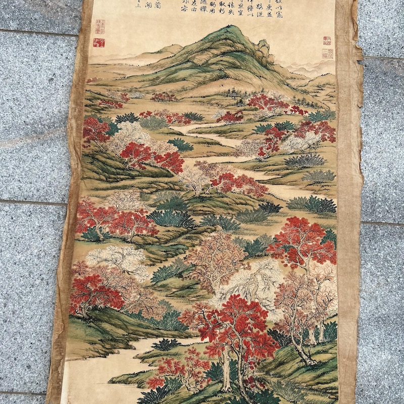 Chinese Rice Paper Scroll - Etsy UK