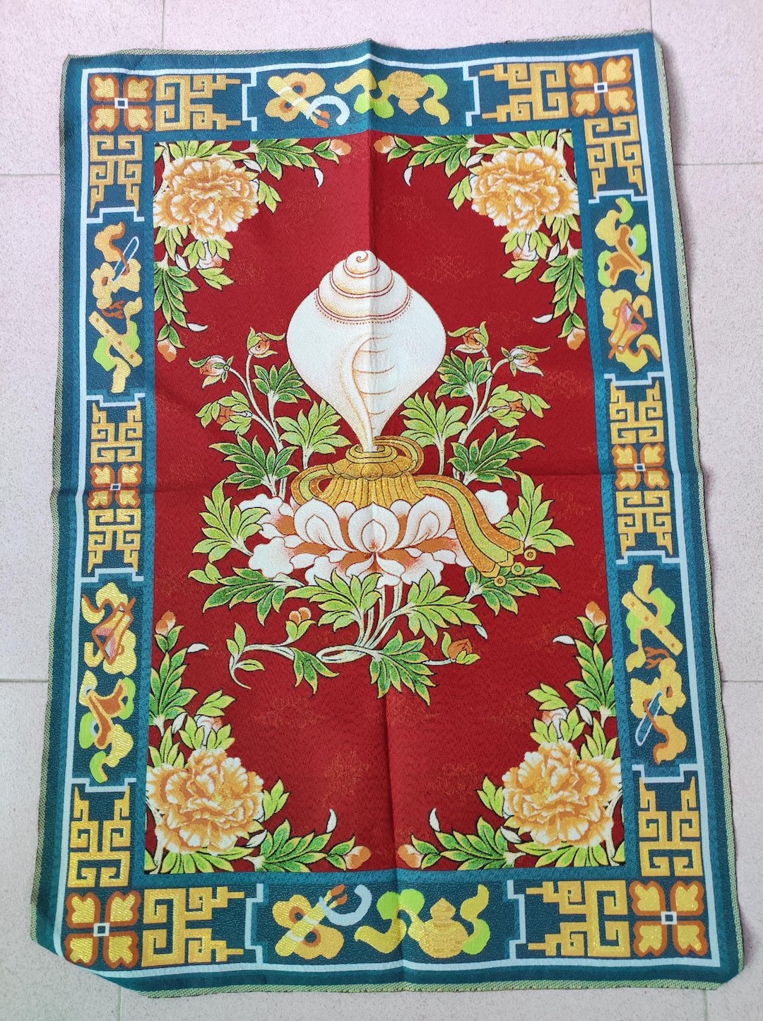 Tibet Buddhism Thangka Print Scroll Buddha Life Painting Art Tibetan ...