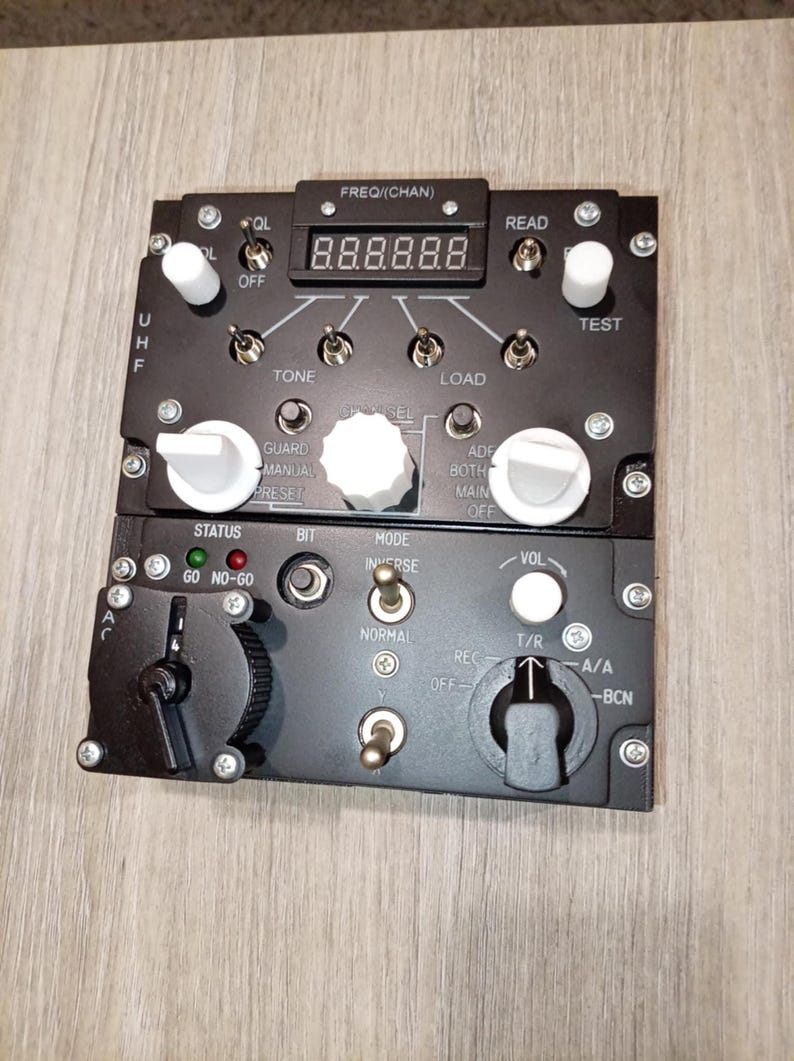 F-14 Radio and TACAN Panel for DCS World - Etsy