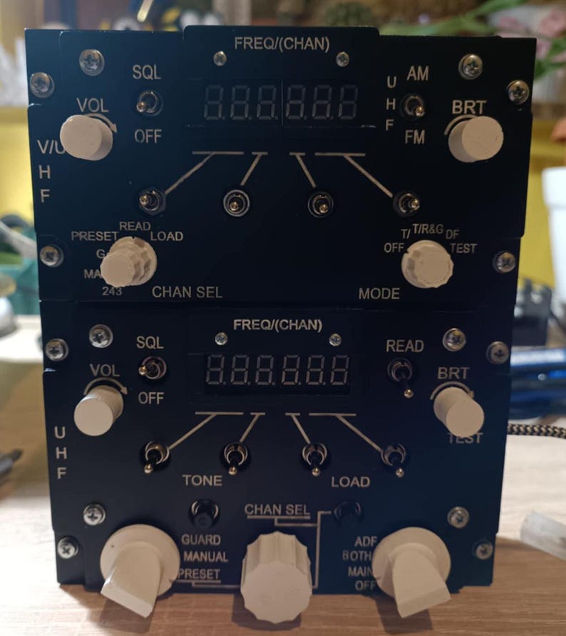 F-14 Radio and TACAN Panel for DCS World - Etsy