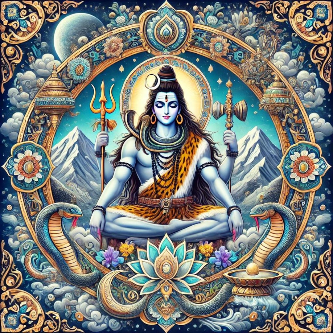 Lord Shiva Poster - Etsy