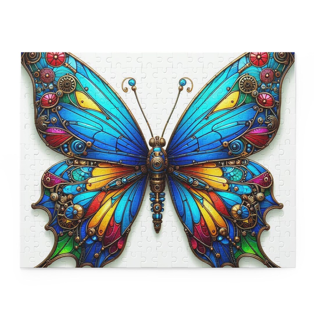 Colorful Butterfly Puzzle JAPAN - Etsy