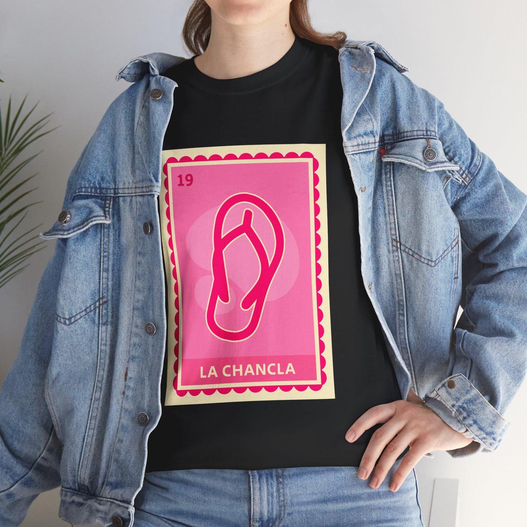 La Chancla Lotería Shirt, Funny Latina Mom Tee, Mexican Mom Gift ...