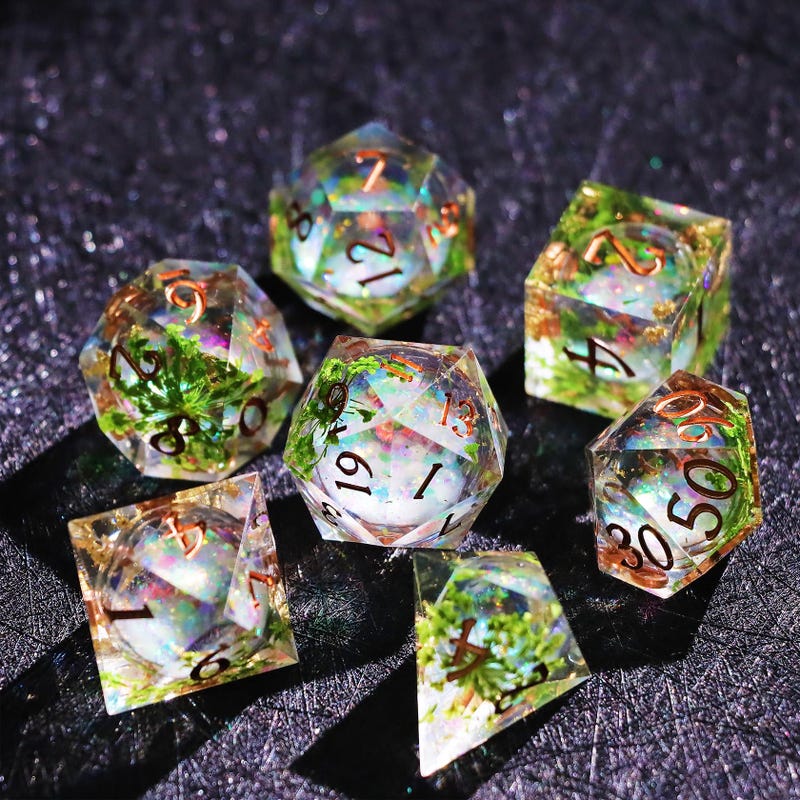 Metal Dnd Dice Forest - Etsy