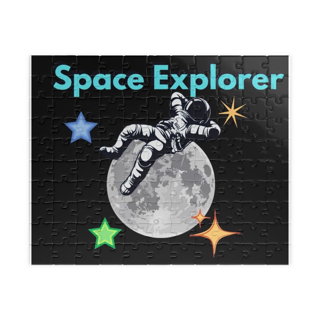 Space Explorer Puzzle Outer Space Fun Gift for Kids & Space Lovers ...