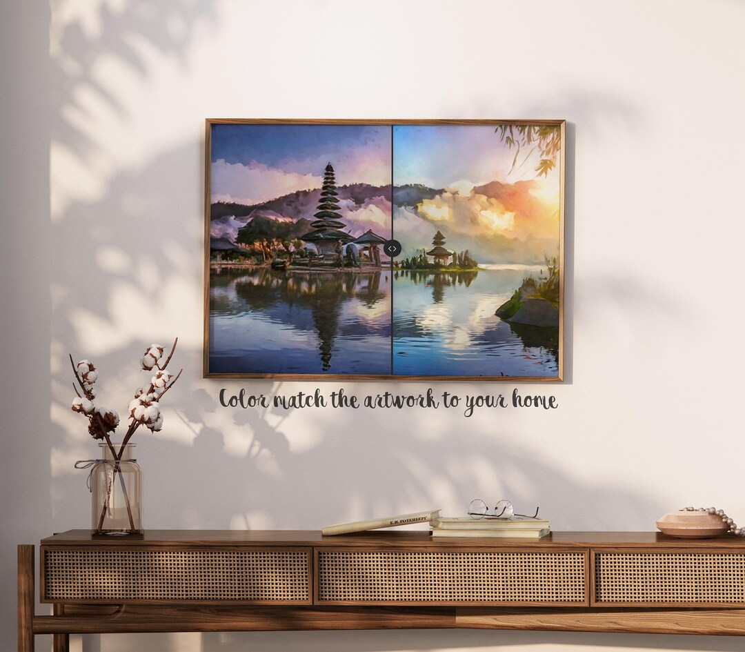 Bali Print Watercolor Painting Wall Art Bali Poster Bali Photo Digital ...