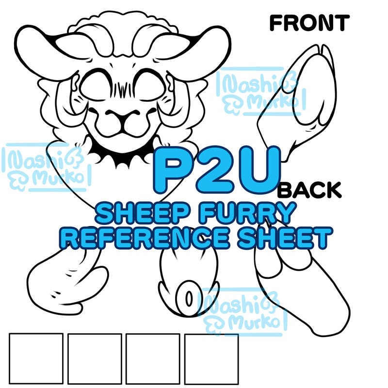 Furry Sheep Art - Etsy