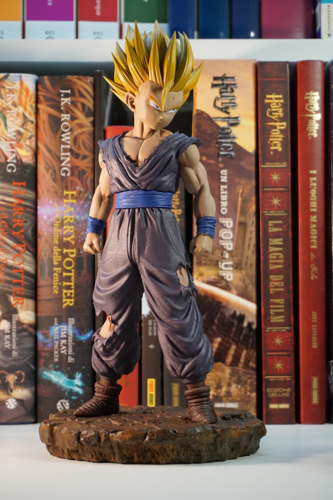 Gohan Ssj2 Vs Cell - Statue - Etsy UK