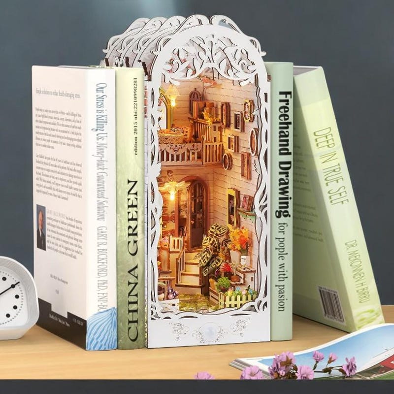 Bookshelf Diorama - Etsy