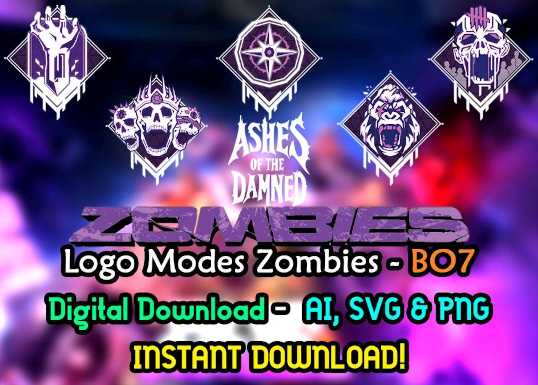 Logo Modes Zombies Black Ops 7 - Mod Zombies - BO7 Zombies - COD ...