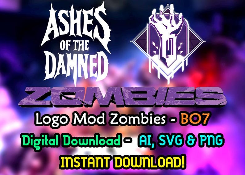 Logo Mod Zombies Black Ops 7 - Mod Zombies - BO7 Zombies - COD - Icons ...