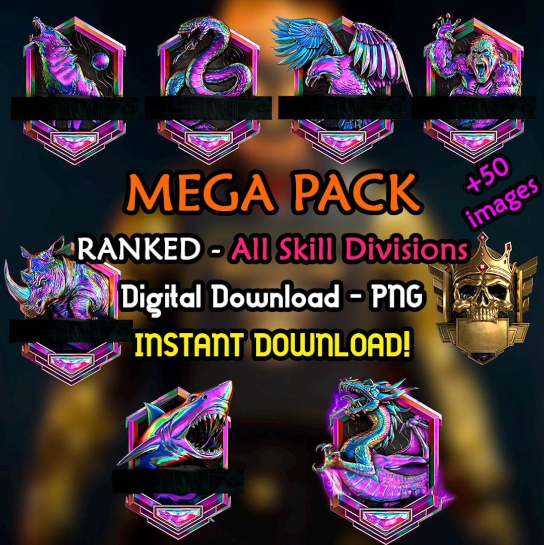 Ranked Play BO6 - Mega Pack - All Skill Division - Black Ops 6 RANKED ...