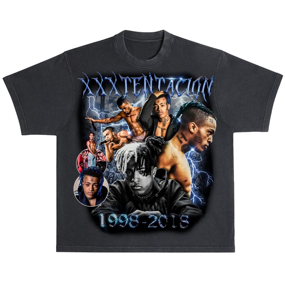 Vintage XXXTENTACTION PNG, XXXTENTACTION Rapper Shirt, Vintage ...