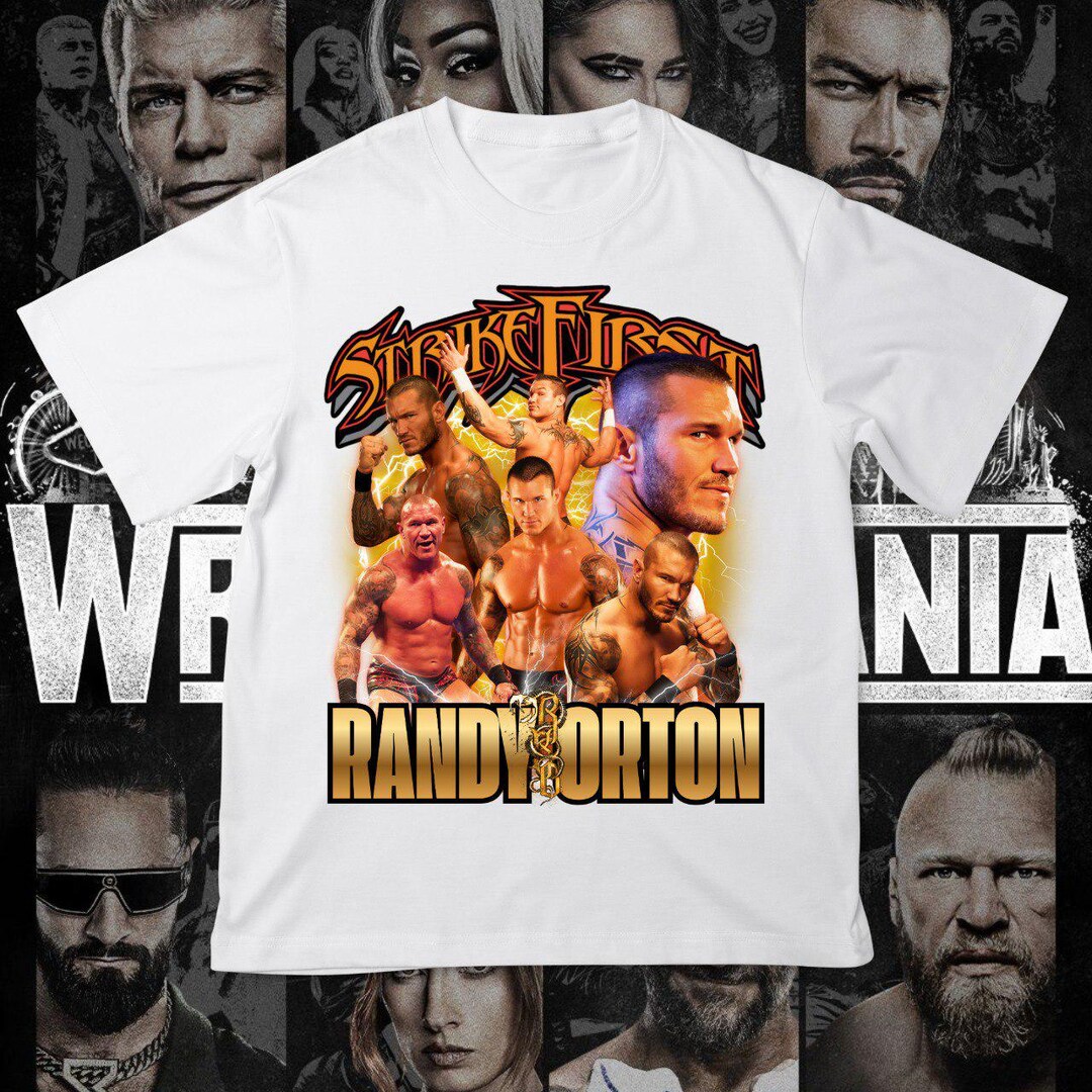 Randy Orton PNG, Wrestling T-shirt Design (digital File), Randy Orton ...