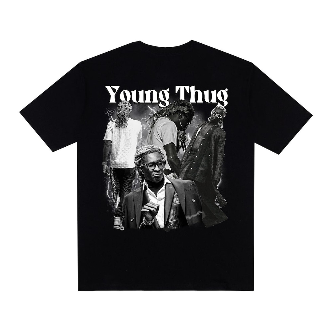 Young Thug T-shirt, Young Thug World Tour Shirt, Young Thug Tshirt ...