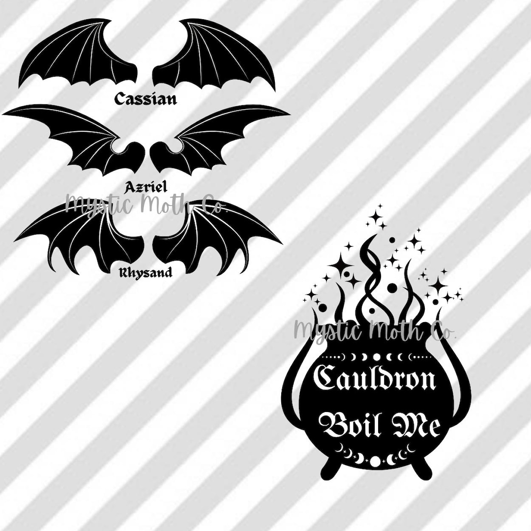 Acotar PNG|SVG| Wingspan, Cauldron, Bookish, Reader, Gifts, Cricut ...