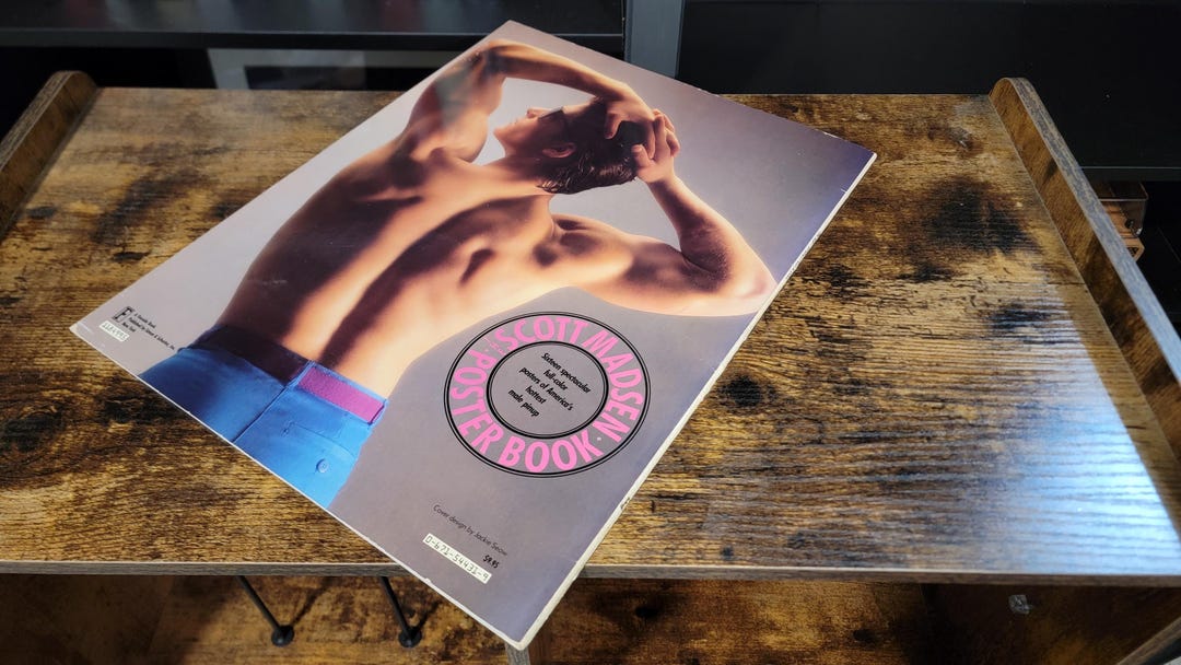 Scott Madsen Poster Book (1984) – Rare Collectible - Etsy