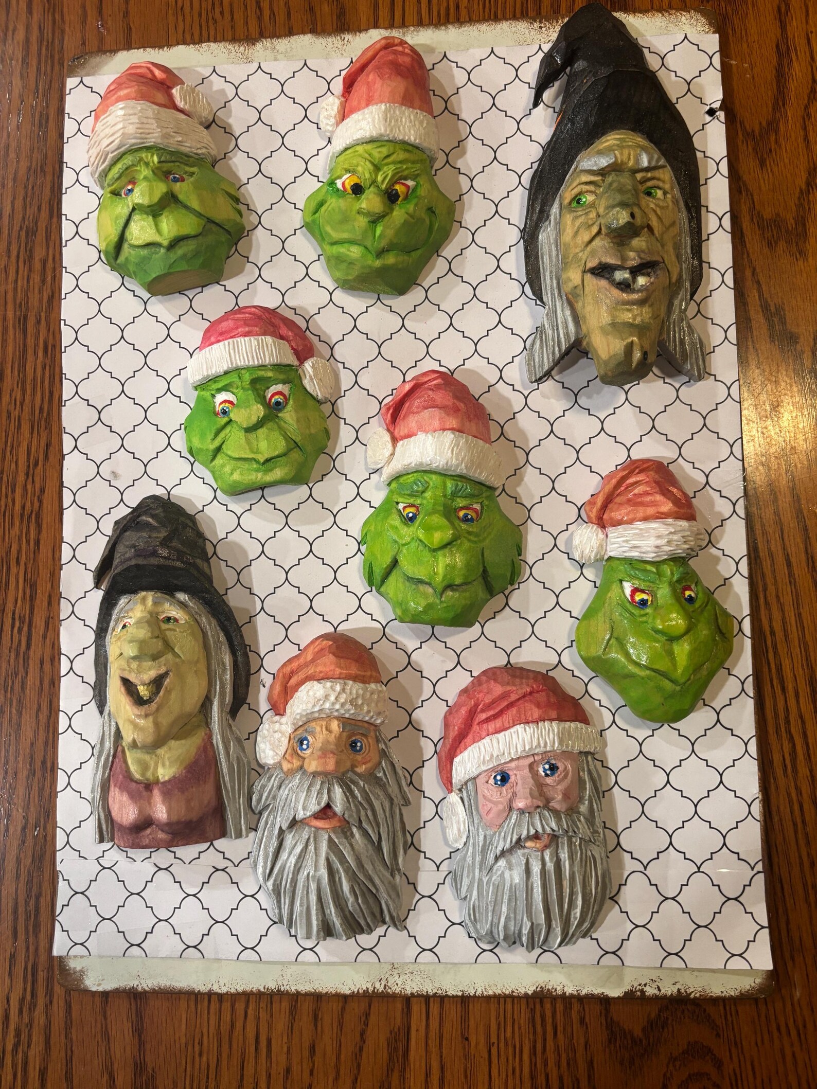 Caricature Carved Christmas Goblin Refrigerator Magnet - Etsy