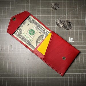 Minimalist Wallet : the Small Wallet That Holds Both Cards and Cash - Etsy