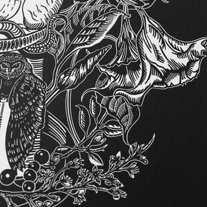 Lilith Limited Edition Linoprint - Etsy