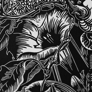 Lilith Limited Edition Linoprint - Etsy