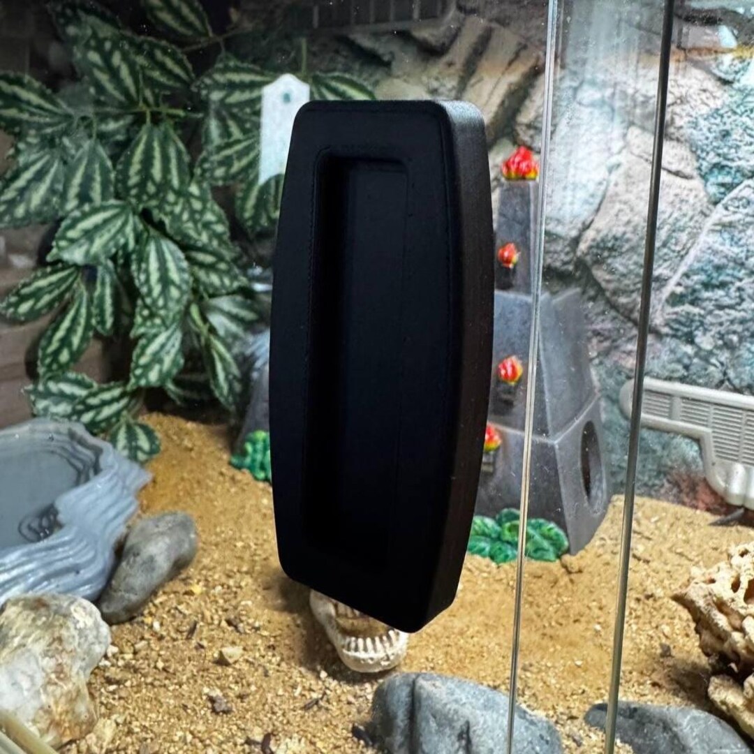 Vivarium & Reptile Tank Glass Door Handles – No Drill Sliding Door Grip ...