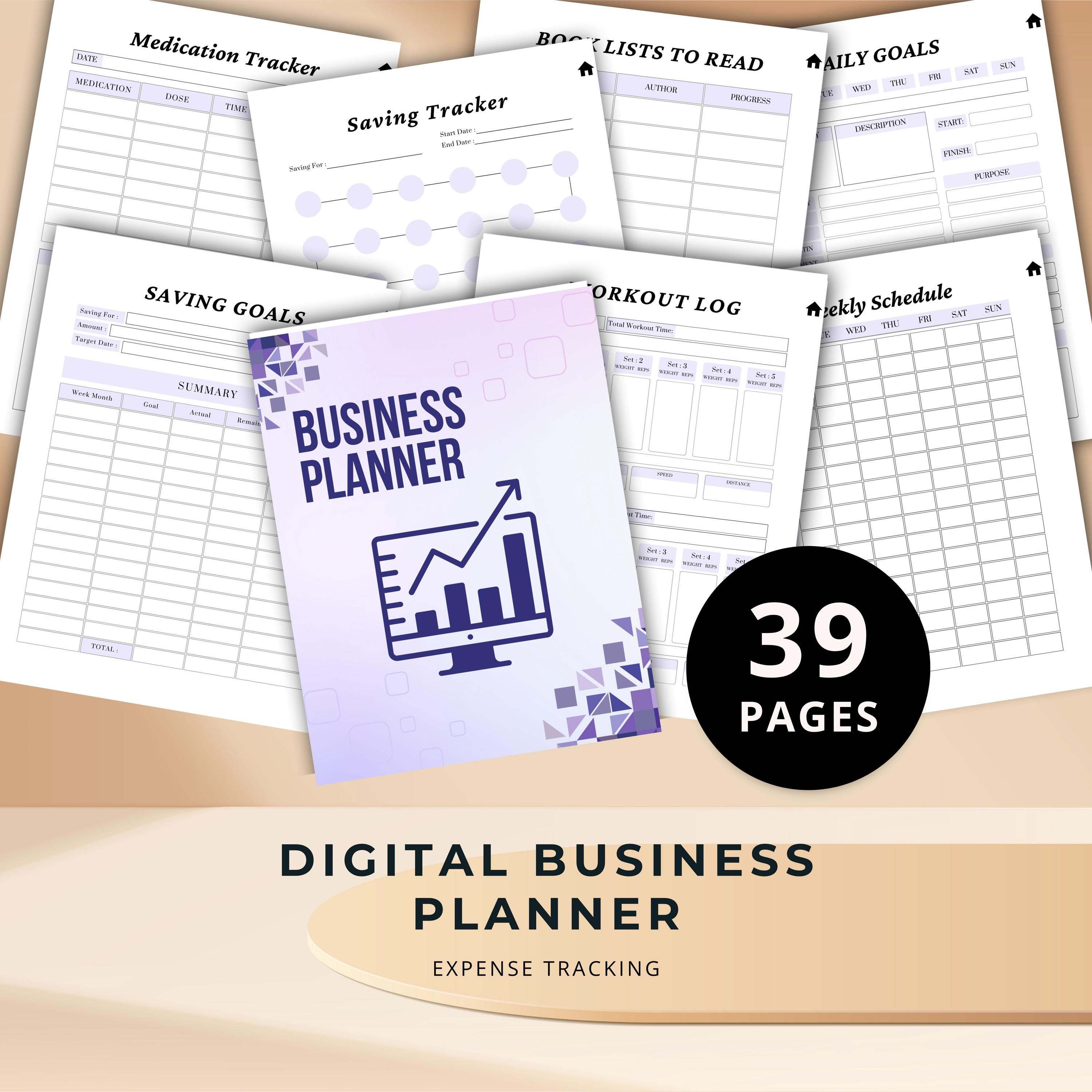 Ultimate Business Planner Bundle | Small Business Planner, Canva ...