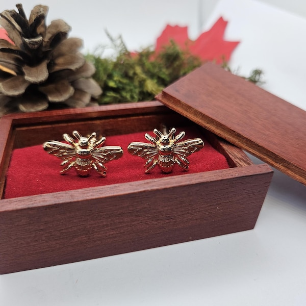 Bee Cufflinks - Etsy Canada