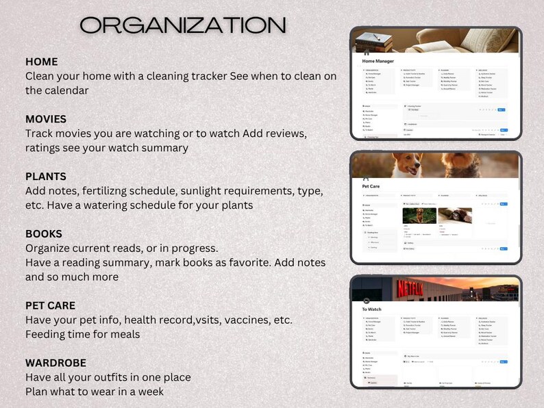 Ultimate Notion Planner Template Notion Life Planner Notion Dashboard ...