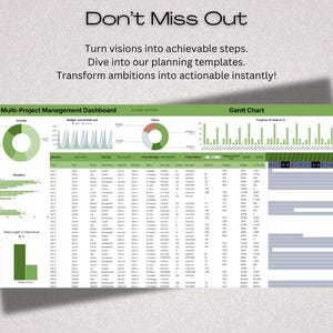 Project Management Dashboard | Multi-projects Dashboard | Multiple ...