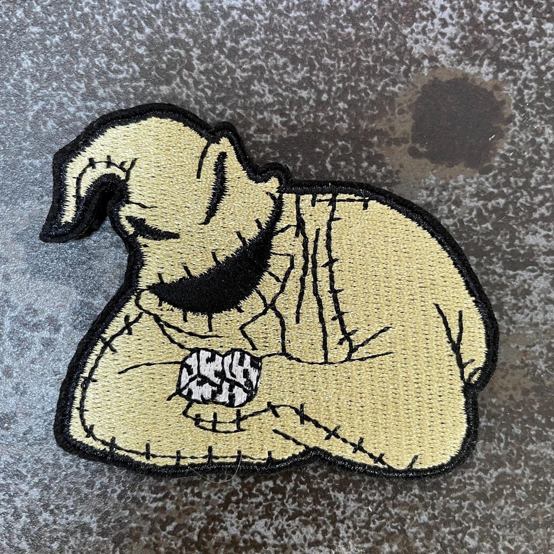 Oogie Boogie Embroidered Patch - Etsy