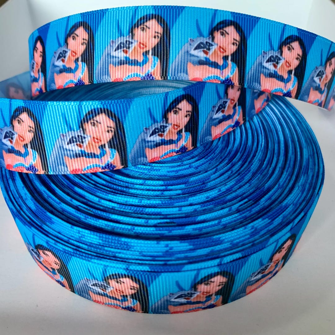 Pocahontas Character Grosgrain Ribbon by the Yard - Etsy
