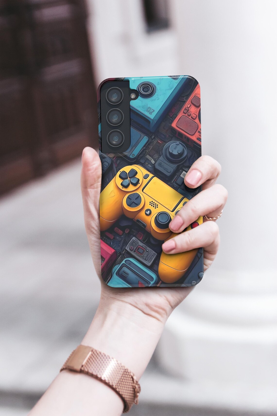 Retro Gaming Style Phone Case for iPhone 16 15 14 13 12 Pro Max, Galaxy ...