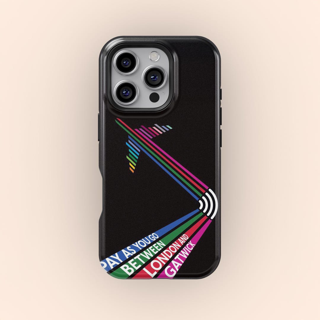 Striped Phone Case, Retro Aesthetic, Airplane Phone Cases, iPhone 16 15 ...