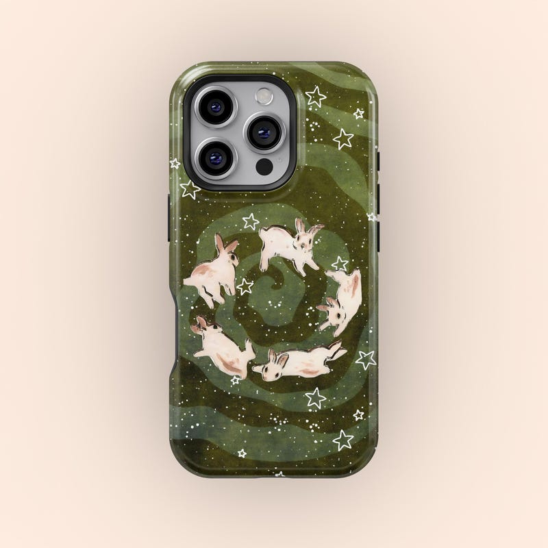 Rabbit Phone Case - Etsy
