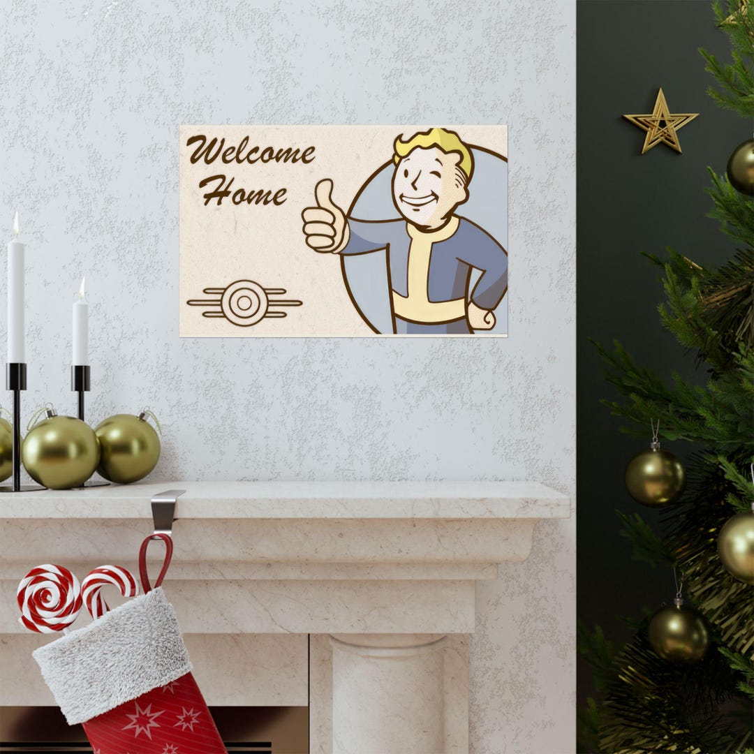 Fallout Poster, Fallout Boy, Welcome Home! - Etsy