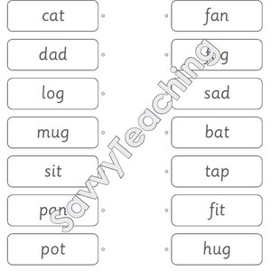 CVC Words Workbook | Fun Phonics Activities | Early Reading Practice ...